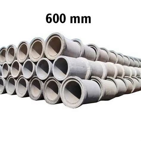Round 600 MM RCC SPUN PIPE Size 600mm At Rs 3500 Piece In Ambala ID