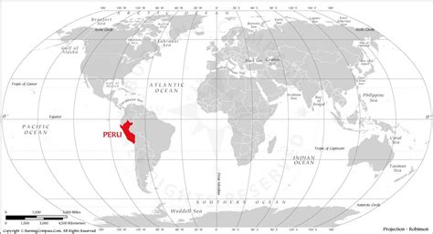 Peru On A Map Of The World Pacific Gas And Electric Power Outage Map