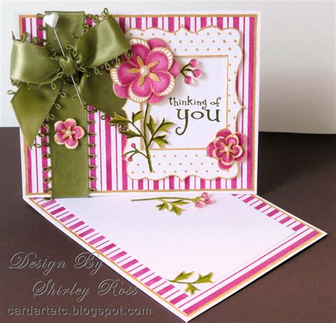 Card Art Etc Easy Twisted Easel Card Tutorial