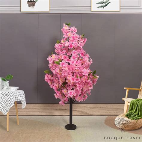 Arbre Fleur Rose Artificielle Bouqueternel
