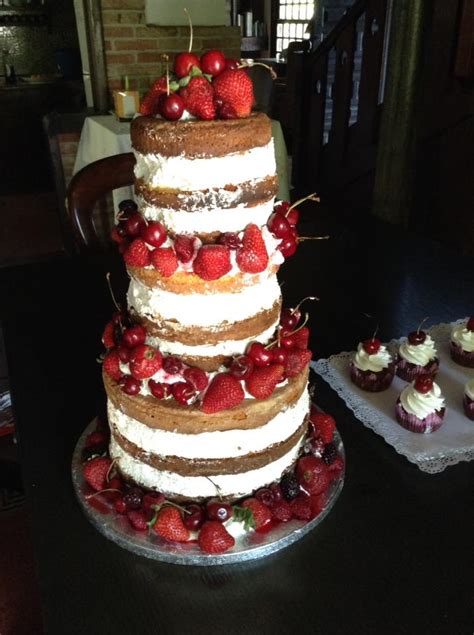 Los Dulces De Charo Nude Cake Tarta Desnuda De Boda