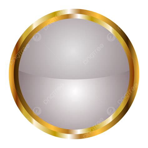 Insignia De Círculo Dorado PNG dibujos Círculo De Oro Marco Dorado