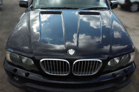 BMW E53 X5 Maska Pokrywa Silnika BlackSapphire 10943085946