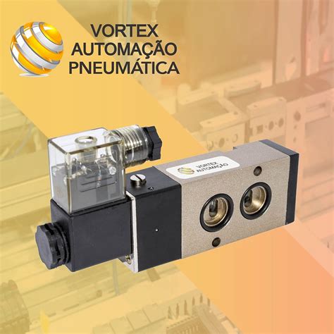 V Lvula Pneum Tica Solenoide Namur Vias Rosca V Vortex