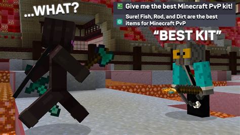 I Used ChatGPT S Worst PvP Kits YouTube