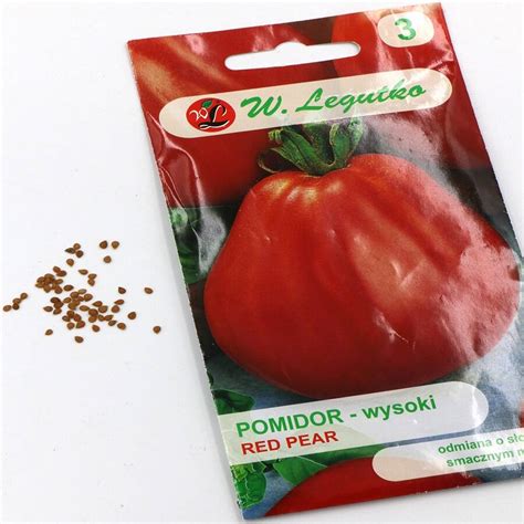 Pomidor Gruntowy Red Pear 0 5 g Legutko Nasiona cebulki rośliny