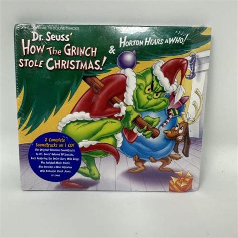 How The Grinch Stole Christmas Horton Hears A Who By Dr Seuss Cd New