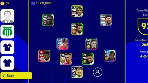Top Best Formation To Reach Division Efootball Mobile Youtube