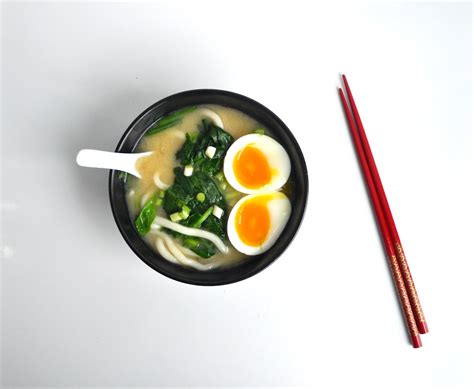 Udon Soup With A Soft Boiled Egg Recipe My Second Breakfast