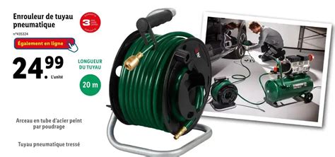 PARKSIDE Enrouleur De Tuyau Pneumatique