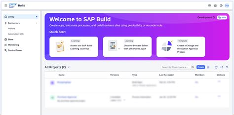 Create An Application With SAP Build Apps SAP Tutorials
