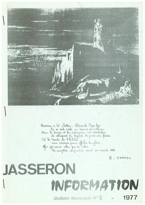 Calaméo Bulletins Municipal N8 Décembre 1977
