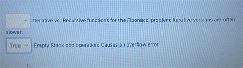 solved iterative vs ﻿recursive functions for the
