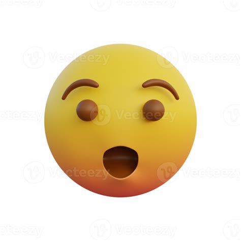 expresión emoticon cara sorprendida con la boca abierta 9349636 PNG