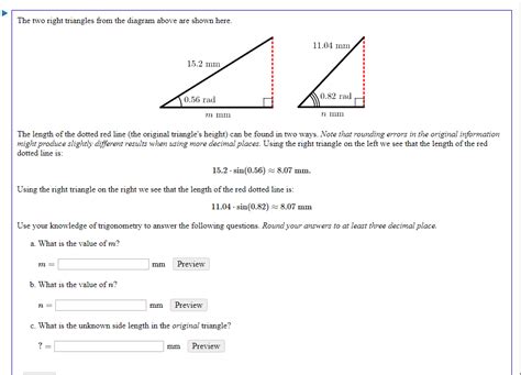 solved finding a missing side length in a non right triangle