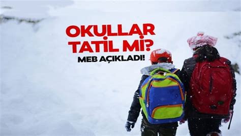 Türkiyede Okullar 1 Hafta Tatil Edildi Malatya Haber