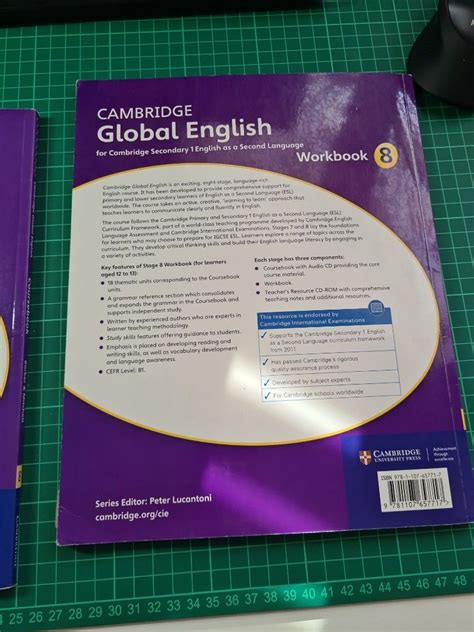 Cambridge Global English For Cambridge Secondary 1 English As A Second