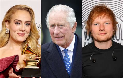 King Charles Was Very Keen That Adele And Ed Sheeran Perform At