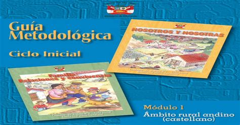 Guía Metodológica Ciclo Inicial Módulo 1 Ámbito PDF