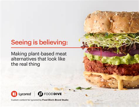 Making Plant Based Meat Alternatives That Look Like The Real Thing