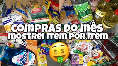 COMPRAS DO MÊS DE SETEMBRO NO ATACADÃO MOSTREI ITEM POR ITEM compras