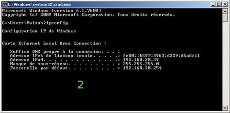 Connaître l adresse IP de son ordinateur avec Windows 7