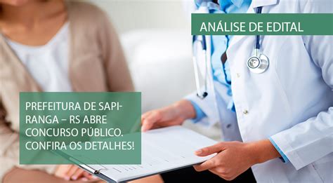 Análise de edital Prefeitura de Sapiranga RS 2015