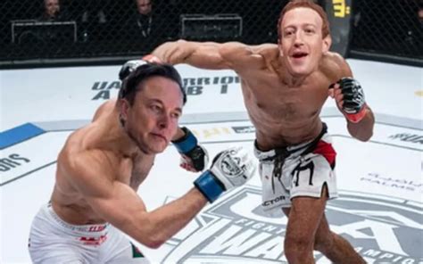 Musk chama Zuckerberg para luta e sugere octógono do UFC como ringue