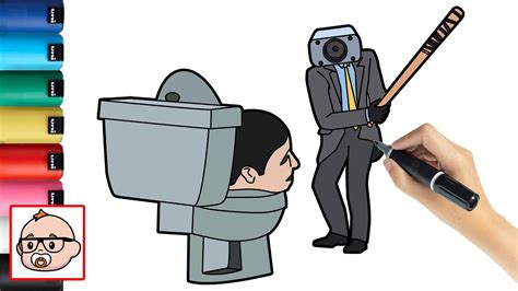 Comment Dessiner Speakerman Skibidi Toilette Partie Youtube