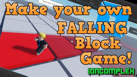 How To Make A Falling Blocks Game Roblox Studio YouTube