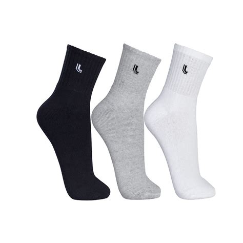 Kit 3 Pares Meias Lupo Cano Médio Masculina Sport 3245 Submarino