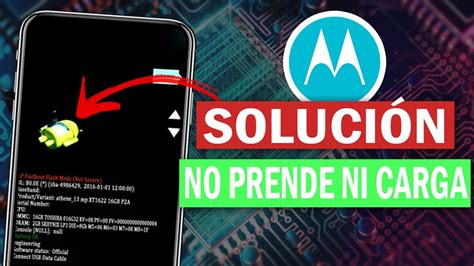 Motorola NO Enciende NI Carga Con Pantalla Negra SOLUCION 2024 YouTube