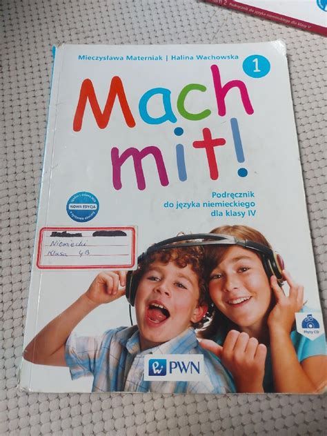 Mach mit 1 podręcznik język niemiecki klasa 4 Warszawa Kup teraz