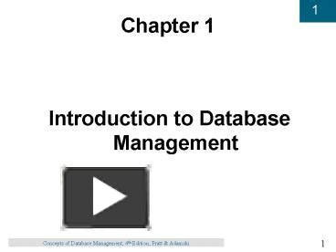 Ppt Introduction To Database Management Powerpoint Presentation