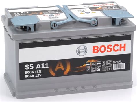 S A Bosch Agm Car Battery V Ah Type S A
