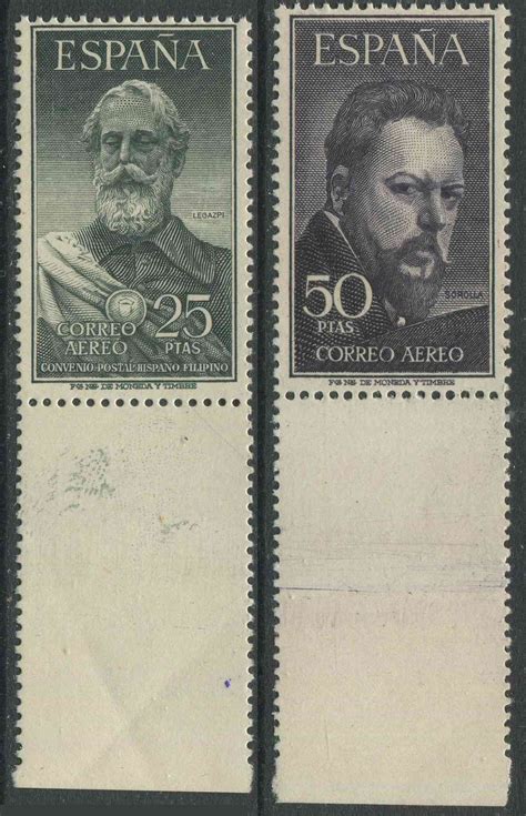 España 2º Centenario 1953 Correo Nº 01124 25 MNH Legazpi