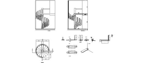 Bloques AutoCAD Gratis de Alzado sección planta y detalles de
