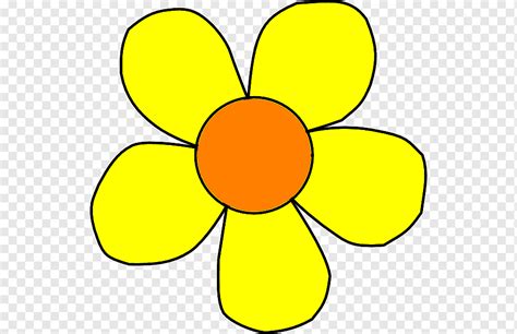 Flor amarela sombreamento de flores miscelânea laranja outros png