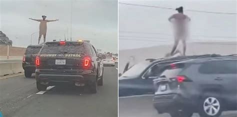 Indignada perseguição policial em rodovia motorista para sobe no