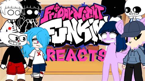 Friday Night Funkin Mod Characters Reacts Part 28 Moonlight Cactus