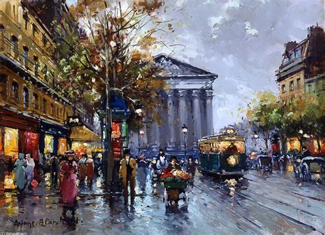 Antoine Blanchard Marcel Masson Rue Royale Madeleine Paris