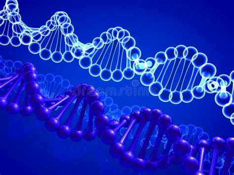 Secuencia De La DNA Código De La DNA De La Estructura De Las Moléculas