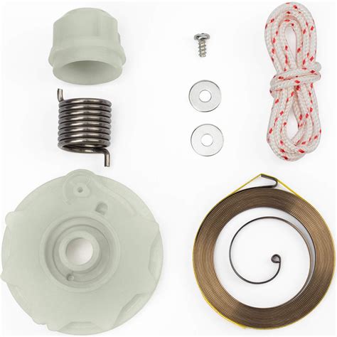 Pagow Chainsaw Recoil Starter Pulley Spring Kit With Recoil Spring W