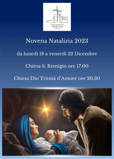 Novena Natalizia Comunit Pastorale Santa Croce Vimodrone