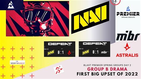 NaVi Face Their First Big Upset Of 2022 At CSGO BLAST Premier Spring