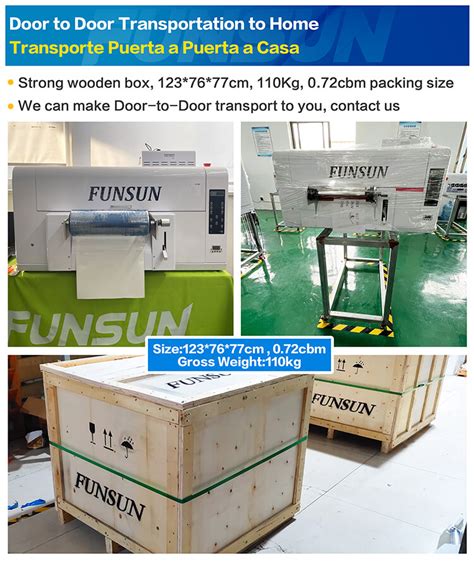 Funsun 30cm UV DTF Label Printer