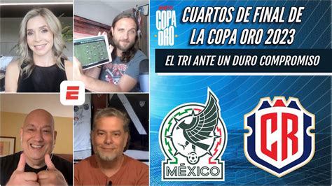 MÉXICO VS COSTA RICA Partido complicado para el Tri en cuartos de