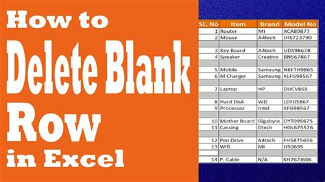 How To Delete Selected Rows In Excel Shortcut Templates Sample Printables