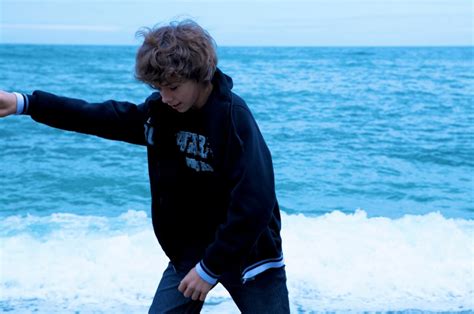 Boy Fights Water Wiggles Going Commando
