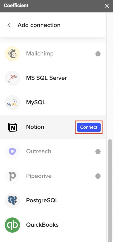 How To Connect Notion To Google Sheets Coefficient